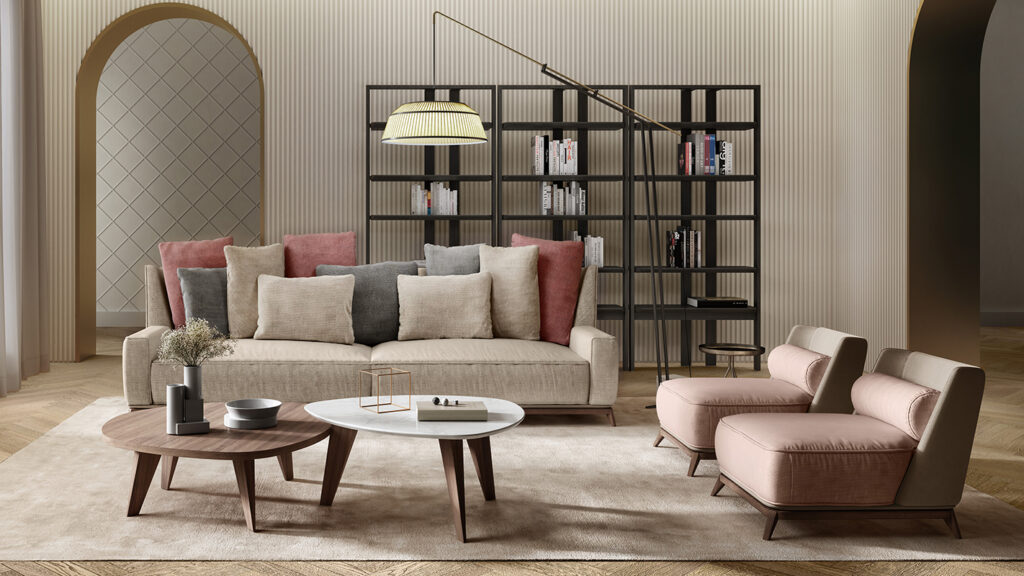 430 Opera armchair - Vibieffe