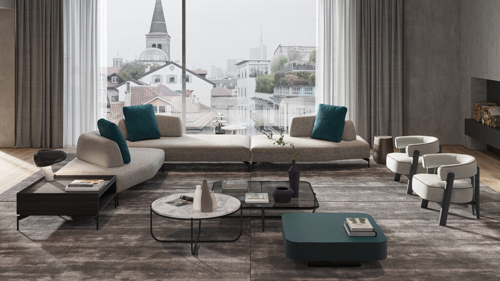 120 Modern Air divano - Vibieffe